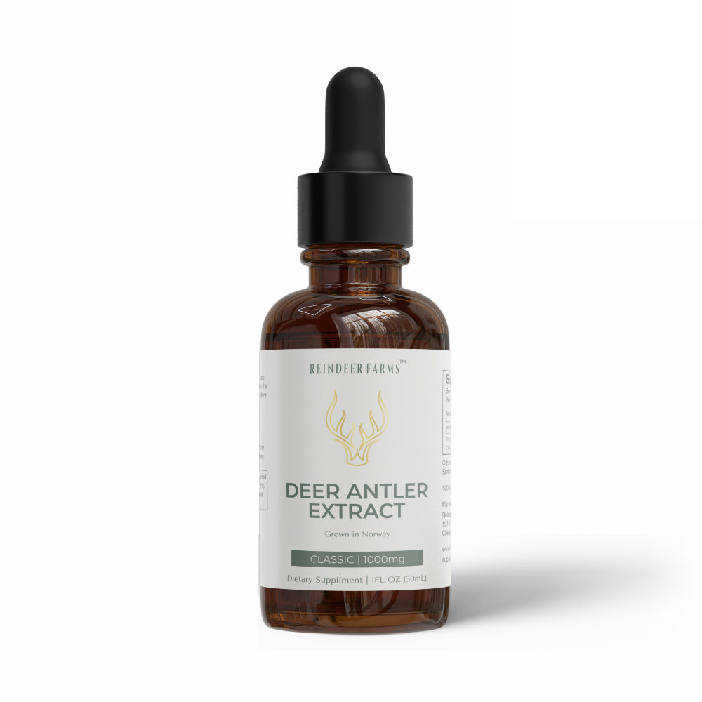 Boost Testosterone & Vitality with Classic Reindeer Antler Extract