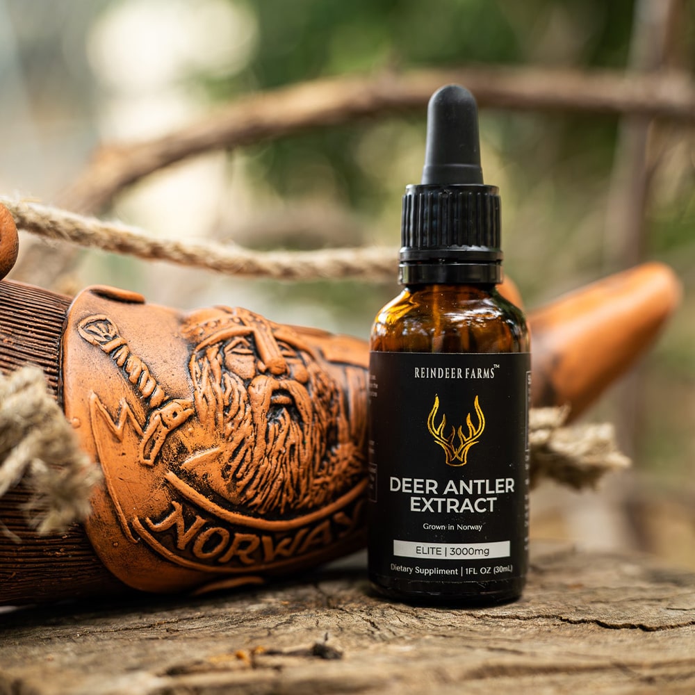 Elite Deer Antler Velvet Extract 3000mg | Reindeer Farms