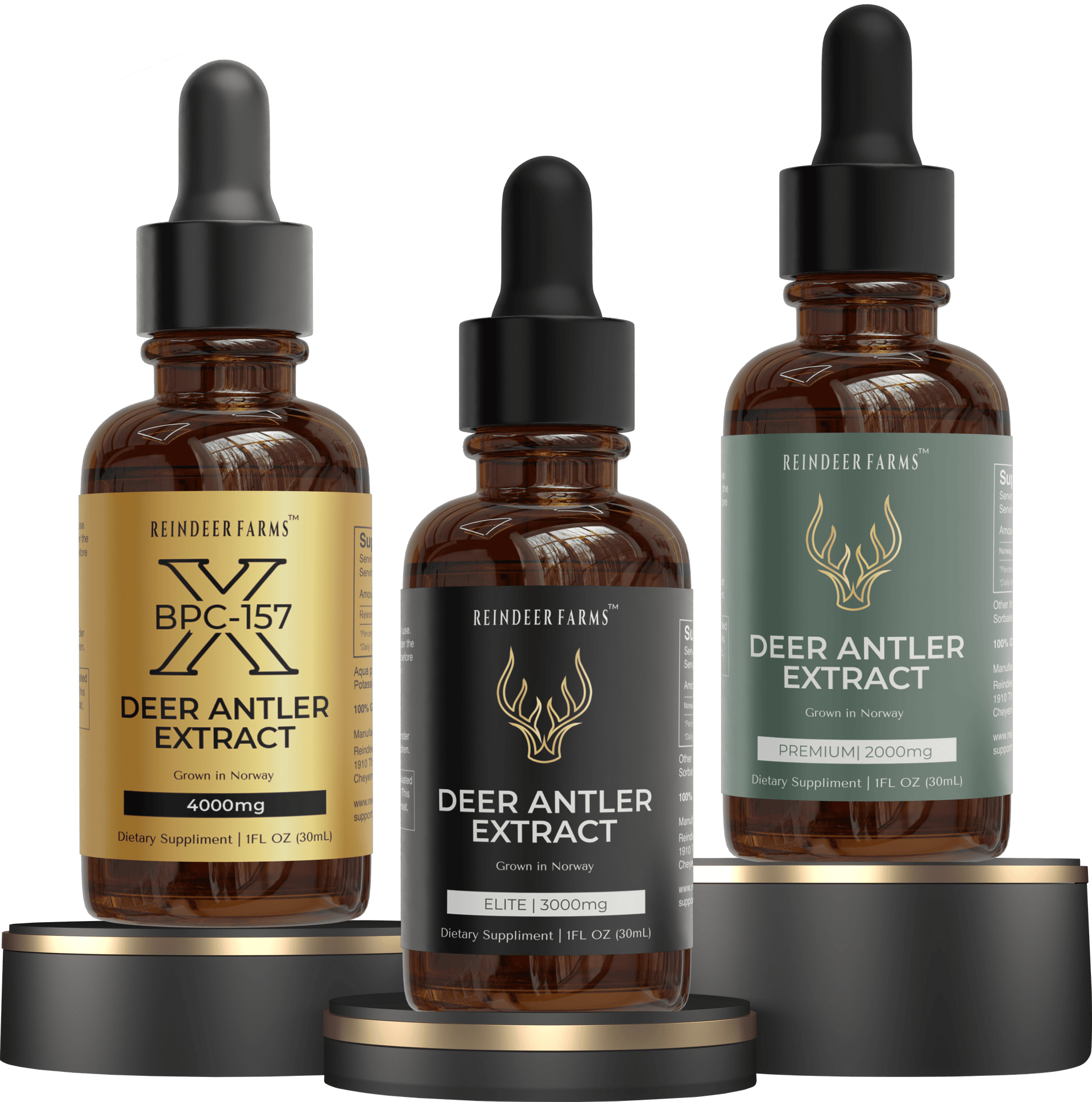 Best Deer Antler Velvet Extract & Supplements | Reindeer Farms