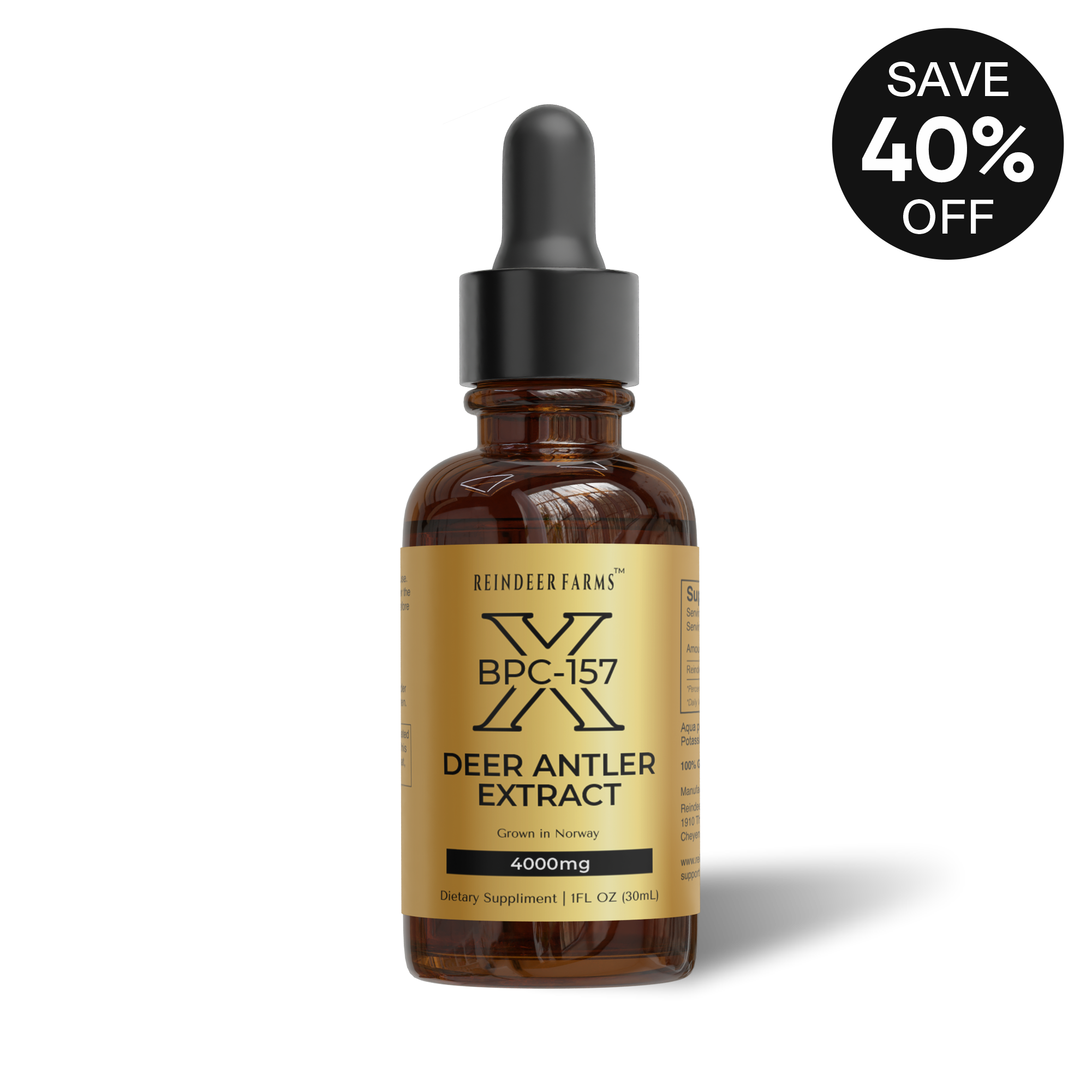 Best Deer Antler Velvet Extract & Supplements | Reindeer Farms